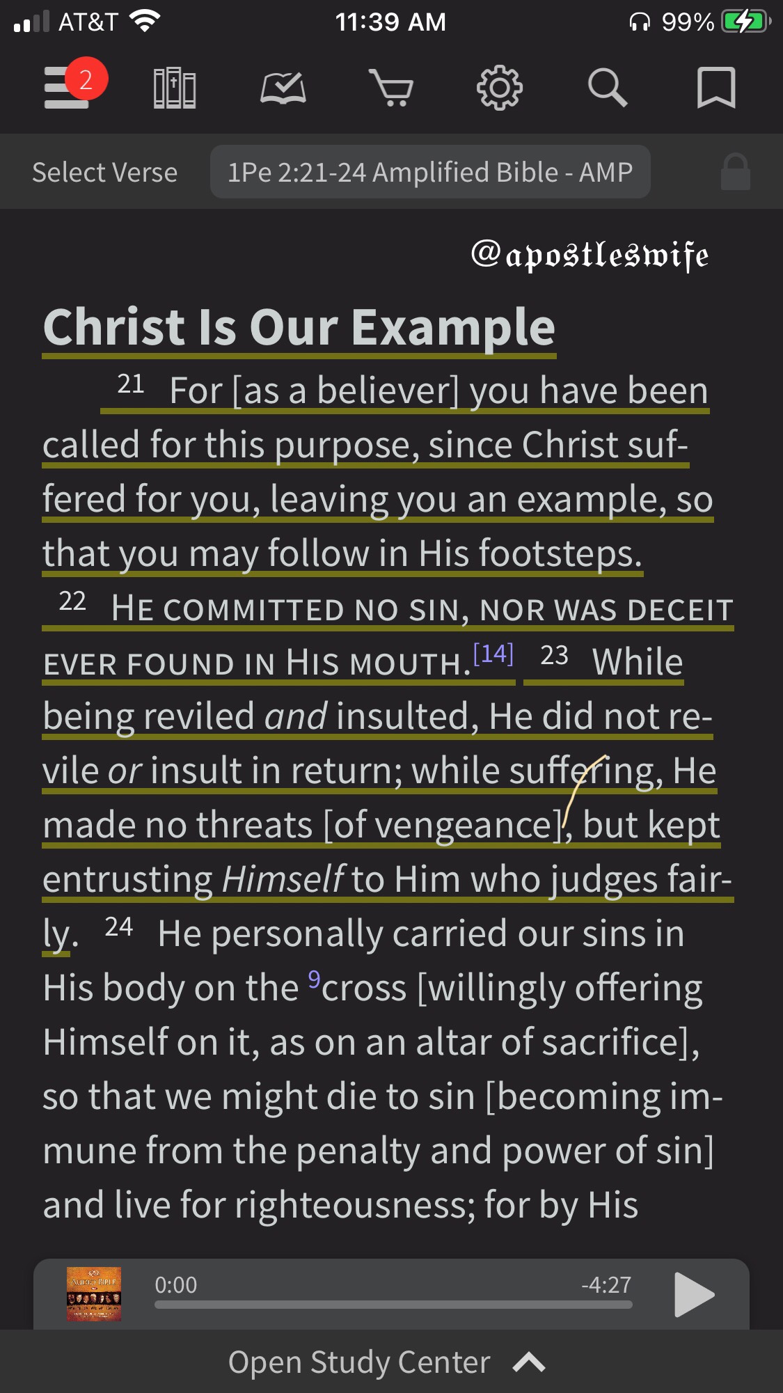 Follow Christ’s Example – Women of Purpose & Destiny